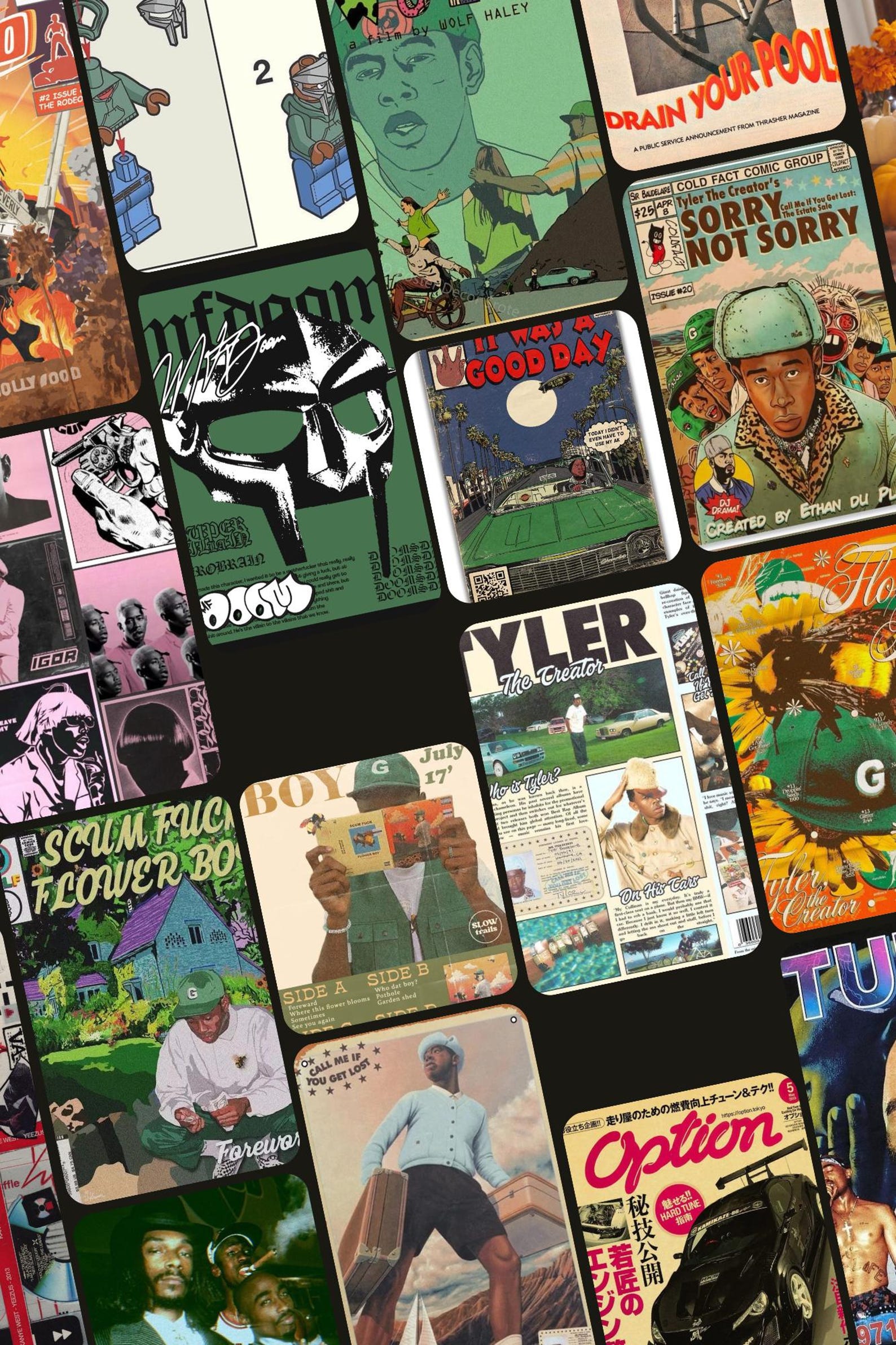 100 Iconic Rap Music Posters - Hip-hop Legends Wall Art Collection ...