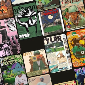100 Iconic Rap Music Posters - Hip-hop Legends Wall Art Collection ...