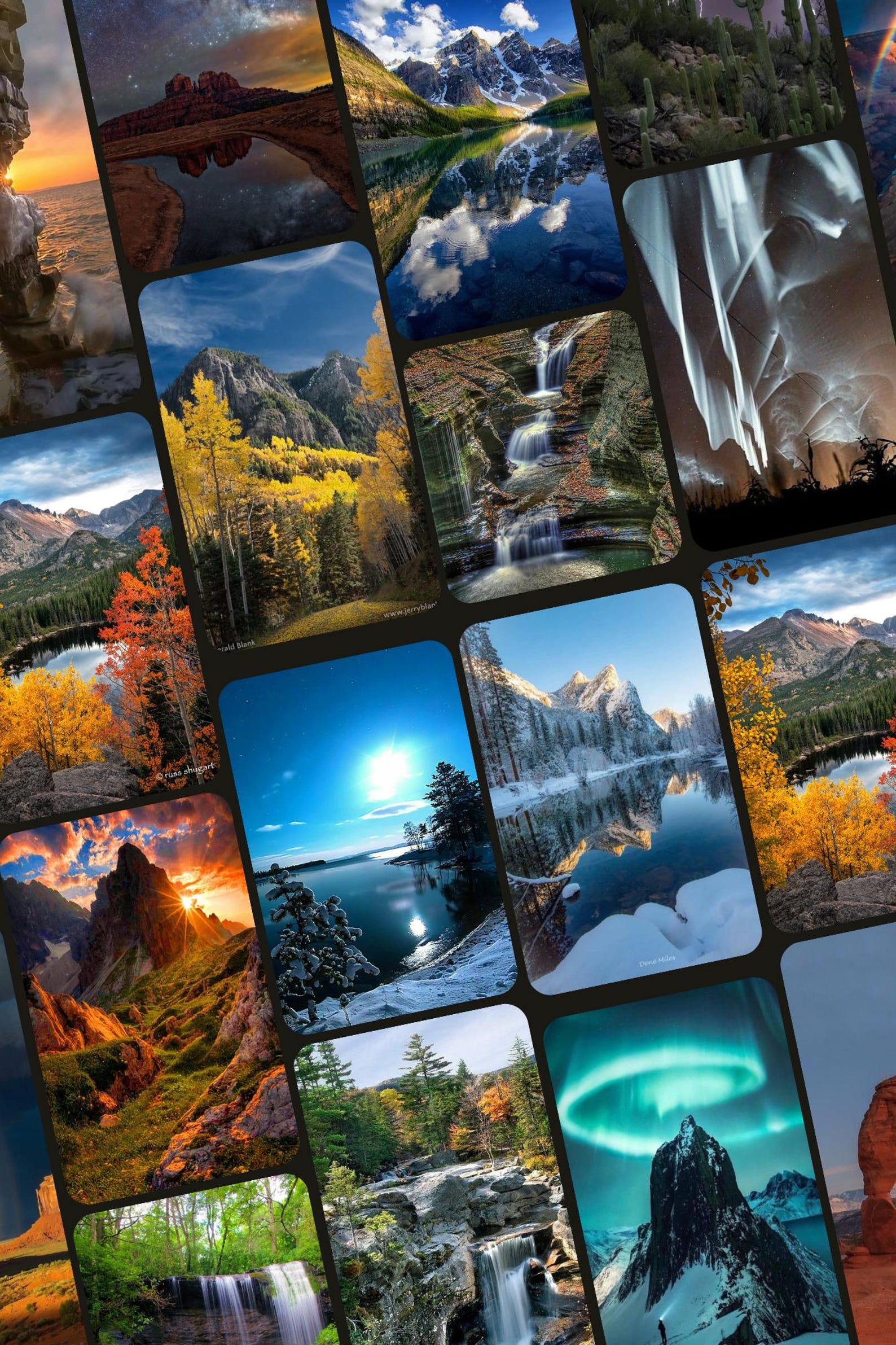 100 Collection of Nature Posters That You Can Print and Decorate Your ...