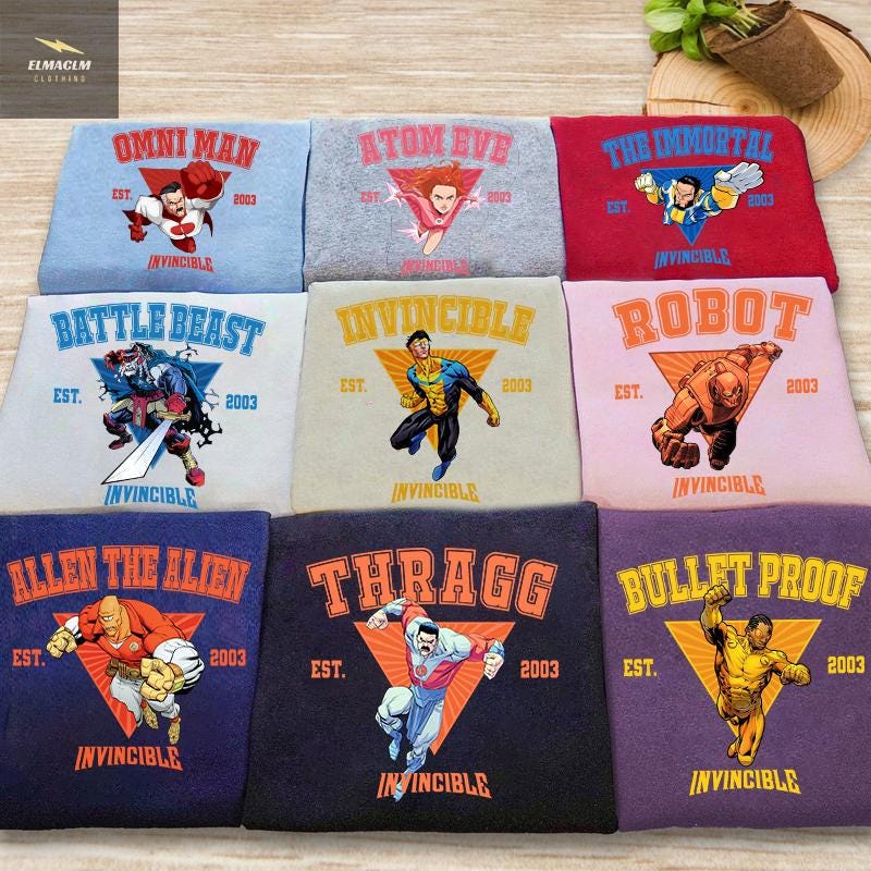 Invincible Merch - Etsy UK