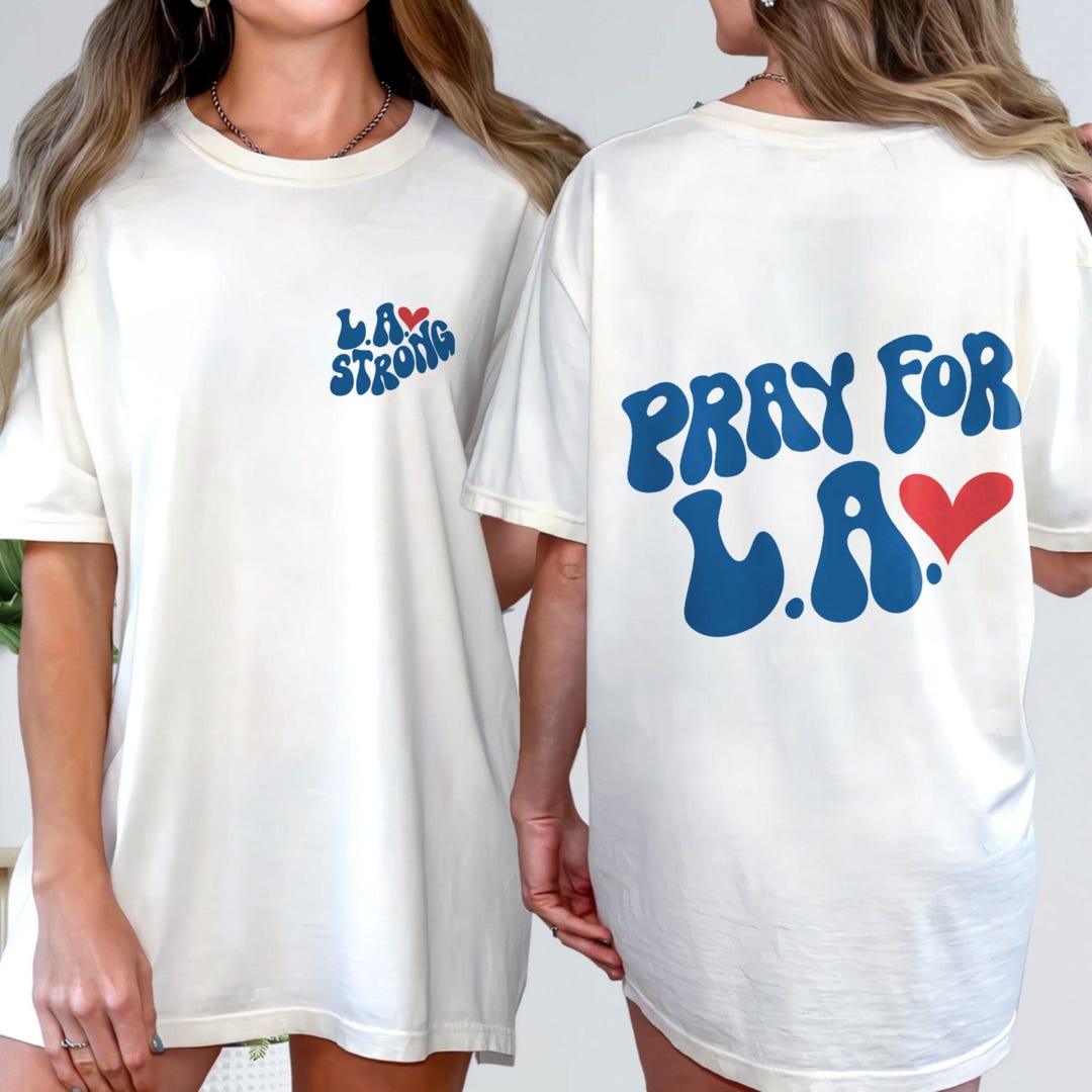 LA Strong Png, Los Angeles Forest Fire Awareness Png, California Fire Support Group Png - Etsy