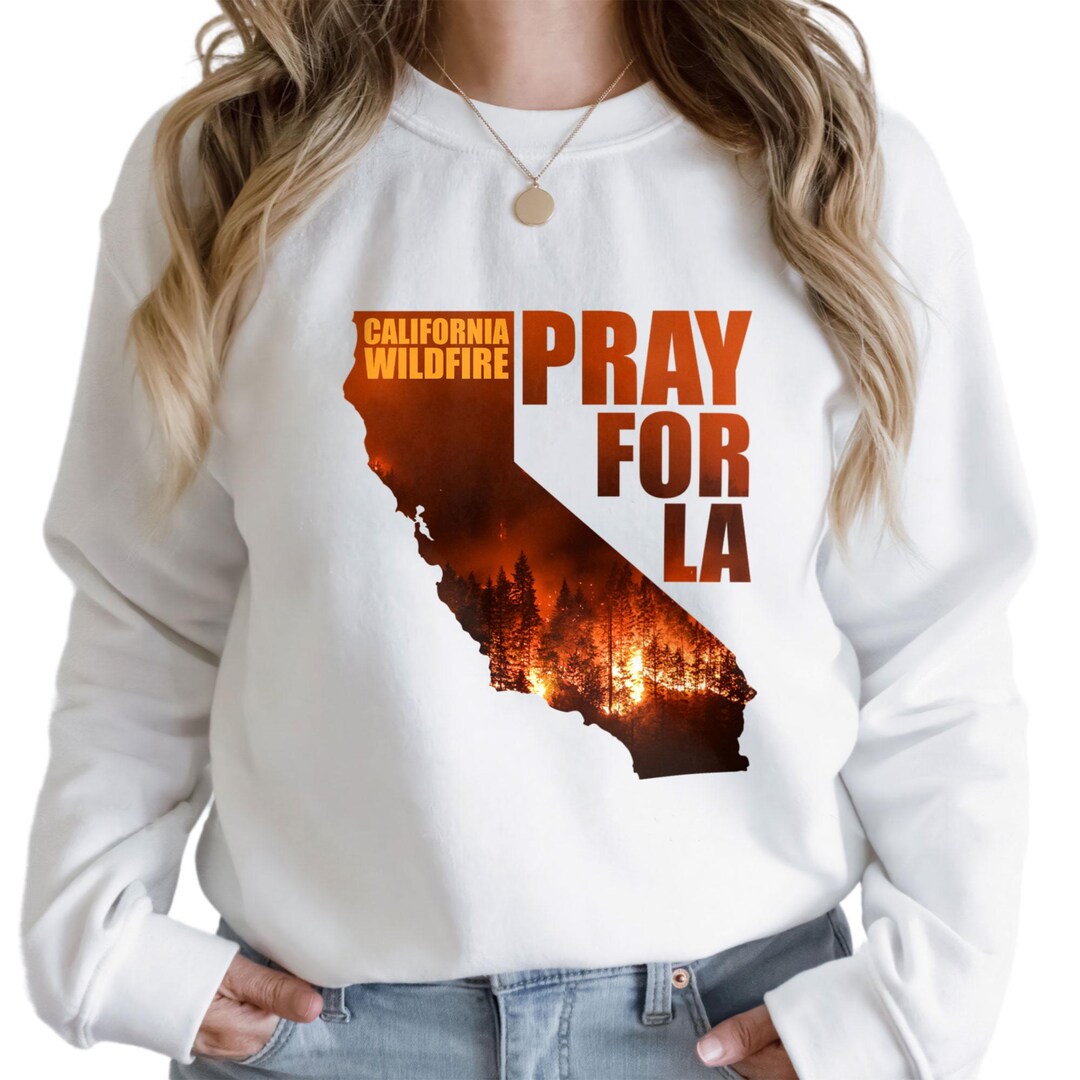 Pray for California PNG, Pray for LA Png, Los Angeles Wildfires Support ...
