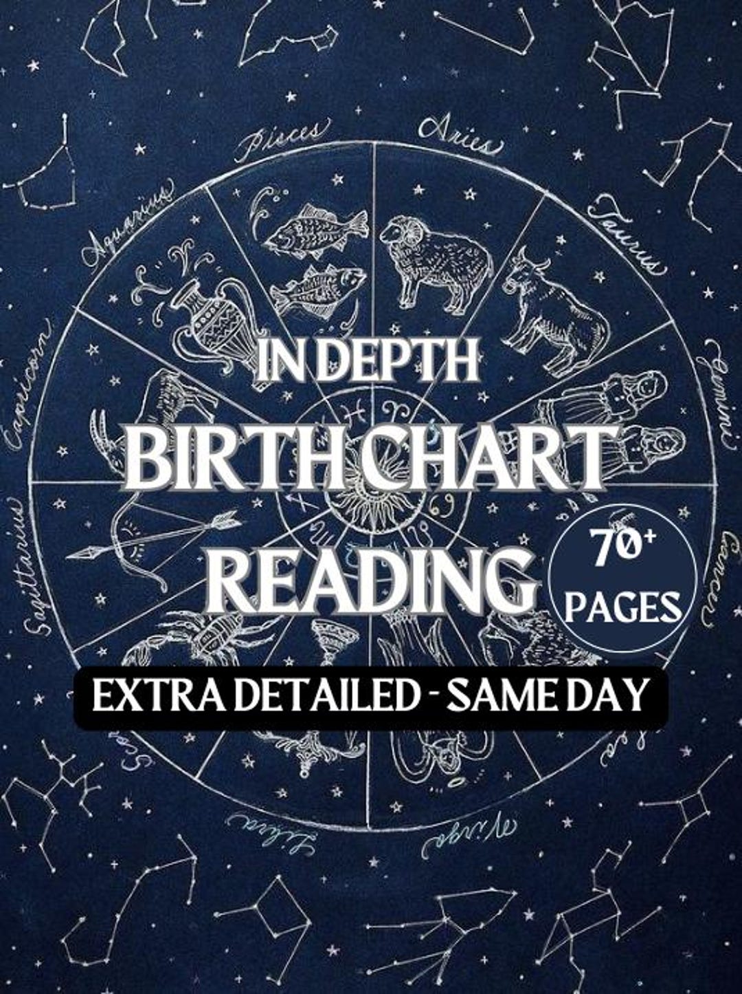 Detailed Birth Chart Analysis, in Depth Natal Chart Reading, Astrology ...