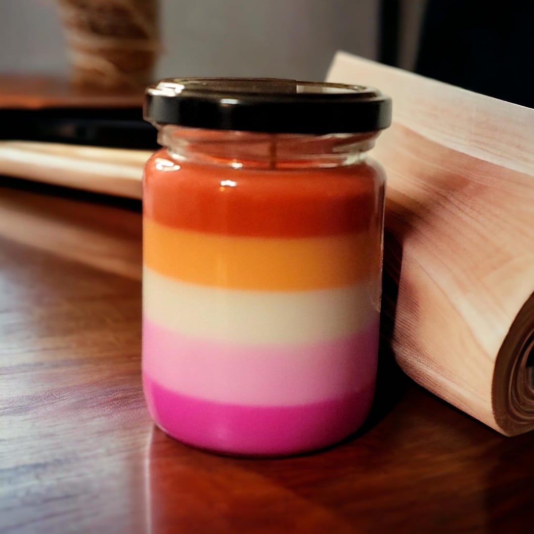 Lesbian Pride Flag (leave Fragrance Choice in Notes) - Etsy