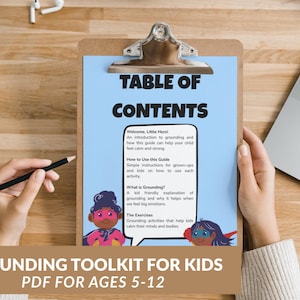 Superhero-themed Grounding Exercises for Kids | Calming SEL Activities ...