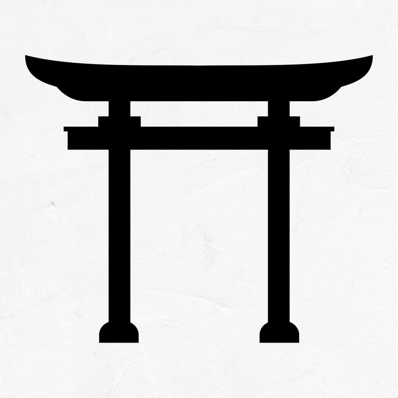 Torii Gate Japan Vinyl Transfer Window Decal Cars Trucks SUV Drifting ...