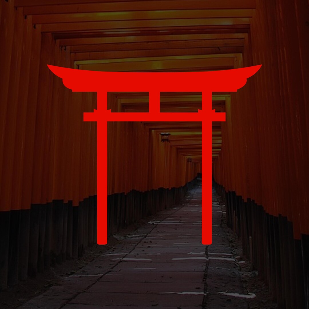 Torii Gate Japan Vinyl Transfer Window Decal Cars Trucks SUV Drifting ...