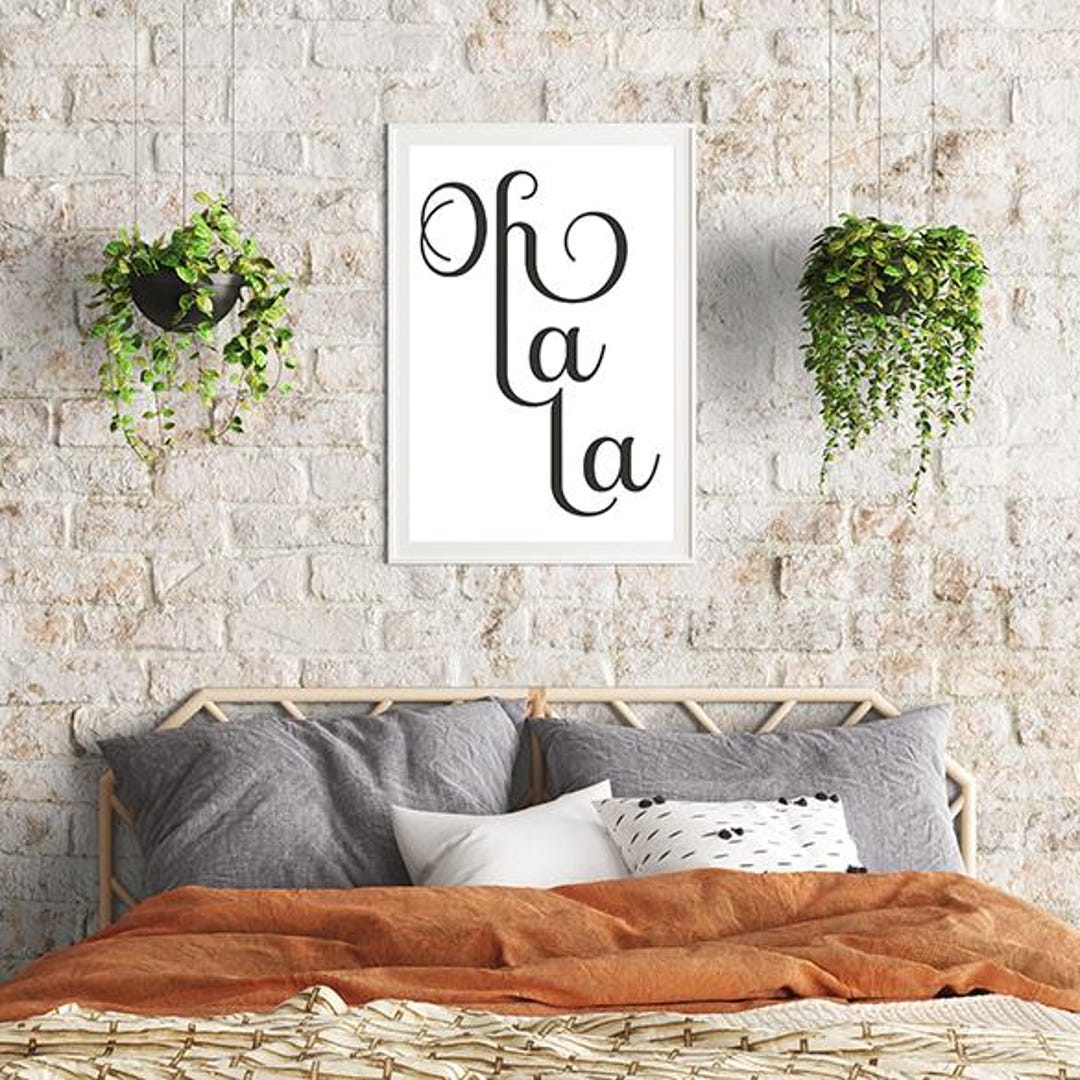 Oh La La Poster - Etsy
