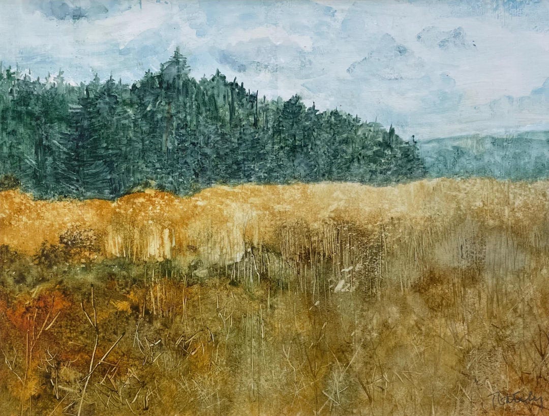 Grand Trunk Landscape Original Watercolor - Etsy