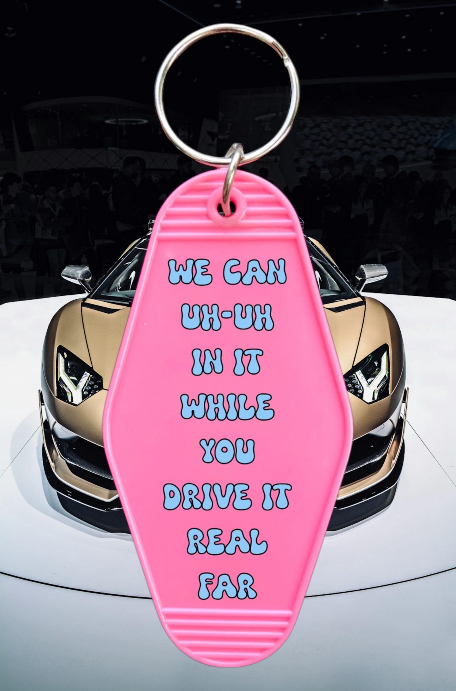 Sports Car Motel Keychain, Tate Mcrae Motel Keychain, Tatiana Motel ...