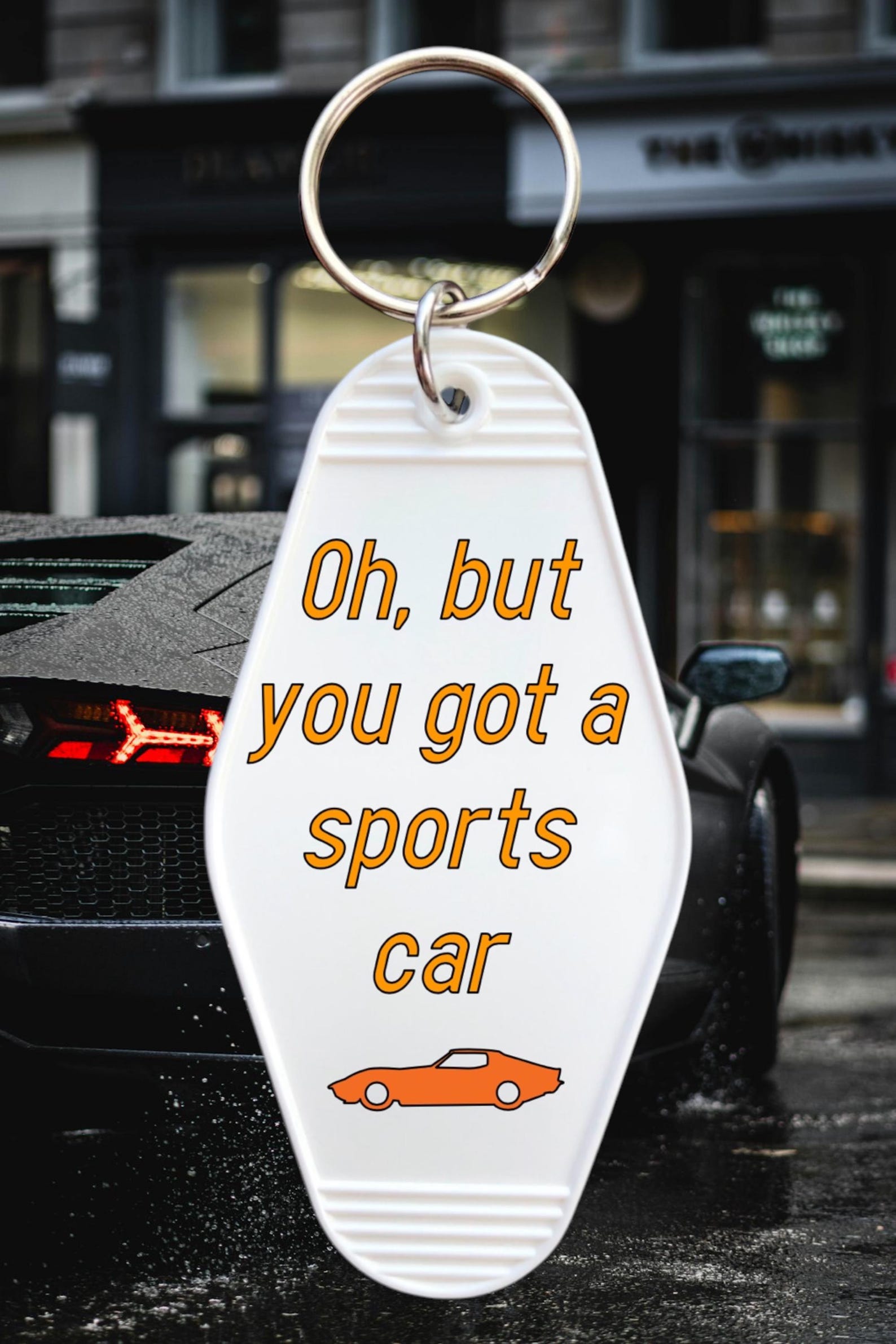 Sports Car Motel Keychain, Tate Mcrae Motel Keychain, Tatiana Motel ...