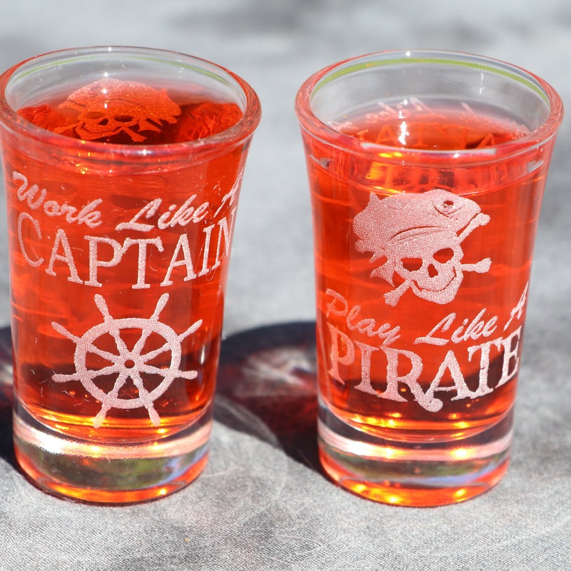 Etched Shot Glasses - Etsy