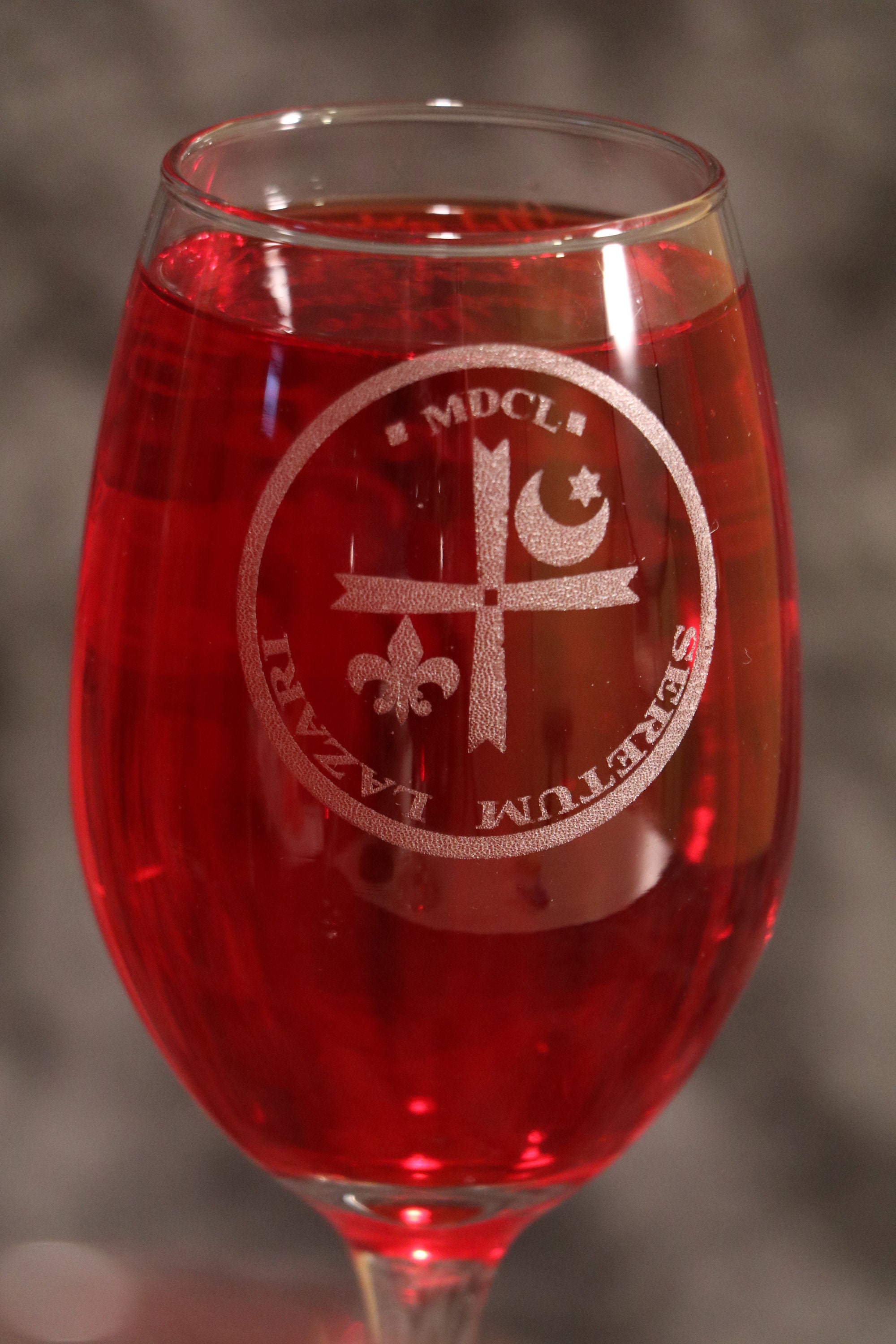 Discovery of Witches Alchemy Inspired Etched Wine Glasses | Etsy