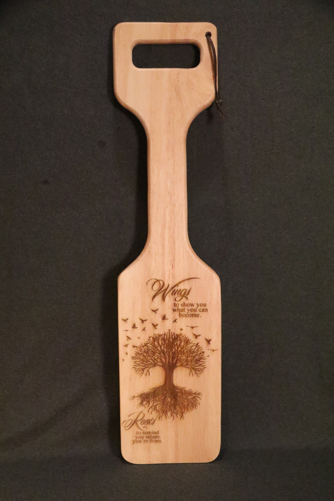 Root & Wings Tree of Life White Oak Sign 20 In. Long by 4 3/4 - Etsy