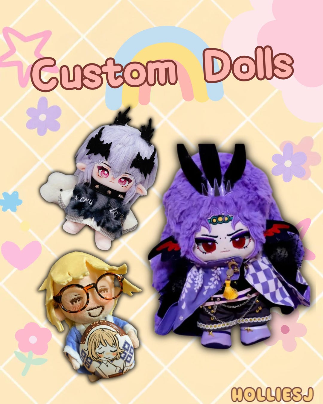 Custom Plush Toy,custom Cotton Doll,custom OC Doll,custom IP Doll ...