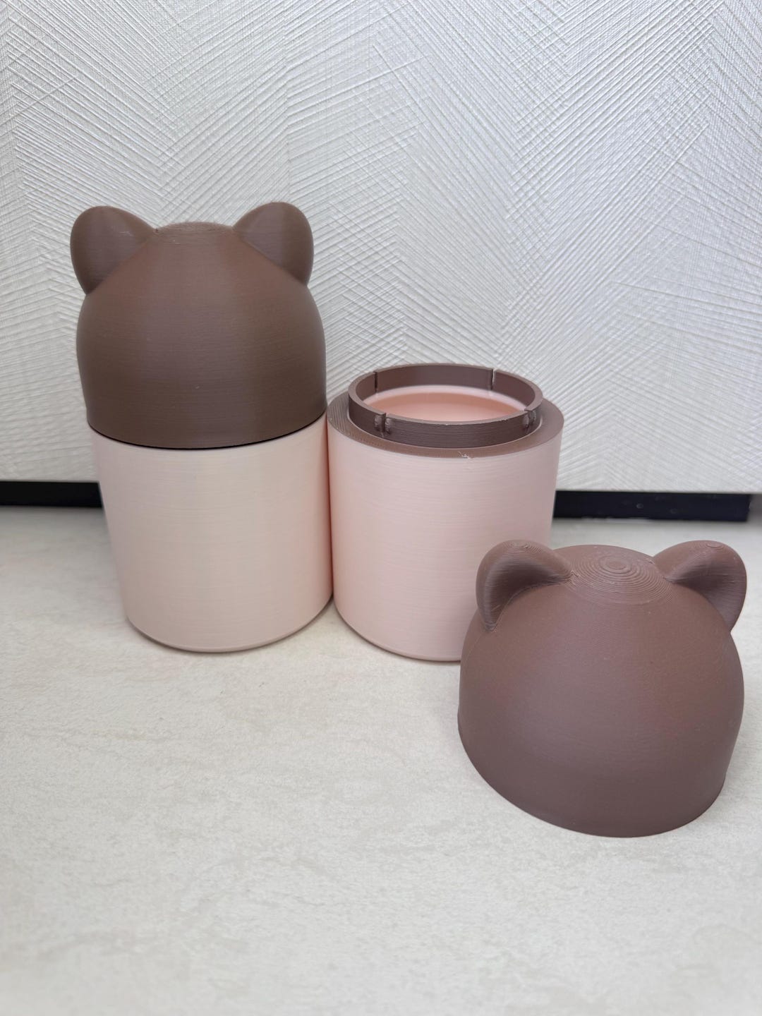 3D Teddy Bear Container – Decorative and Functional - Etsy