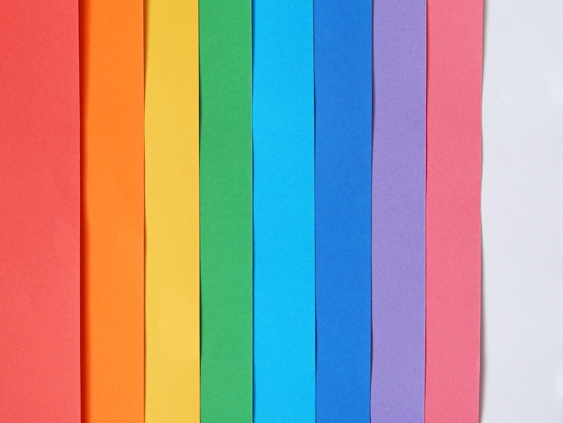 Rainbow Notebook A6 (6x4") - Kraft Covered Notebook With Bright Rainbow ...