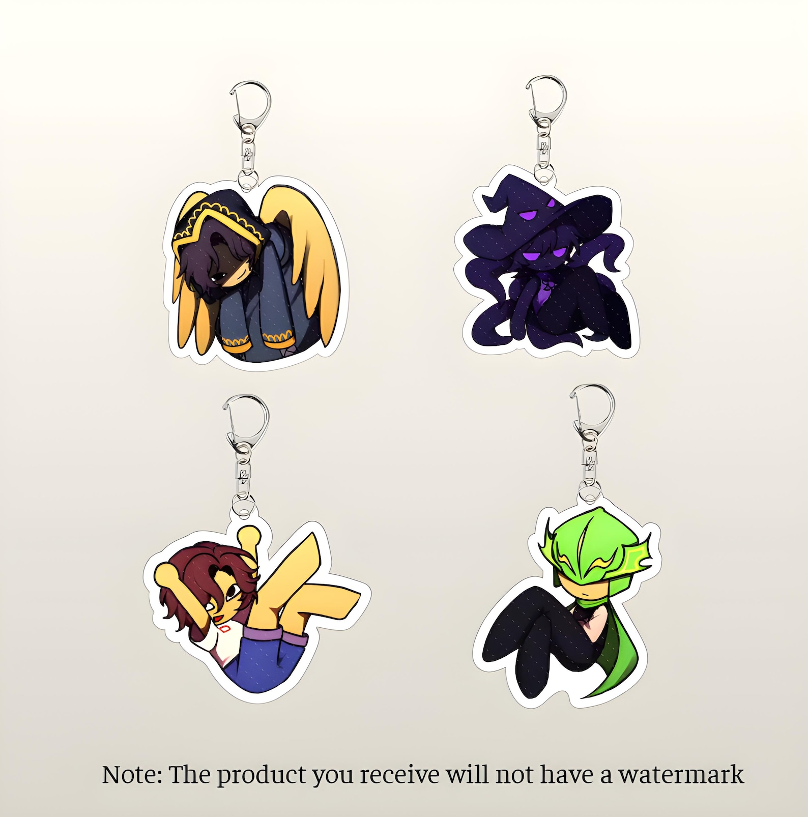 HOT Game Forsaken Guest 1337 6CM Acrylic Keychains Noob/elliot/c00lkidd ...