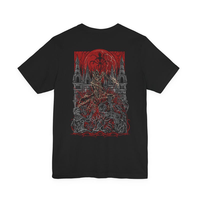 Drippy Souls Hunter of Yharnam Double-sided T-shirt - Etsy