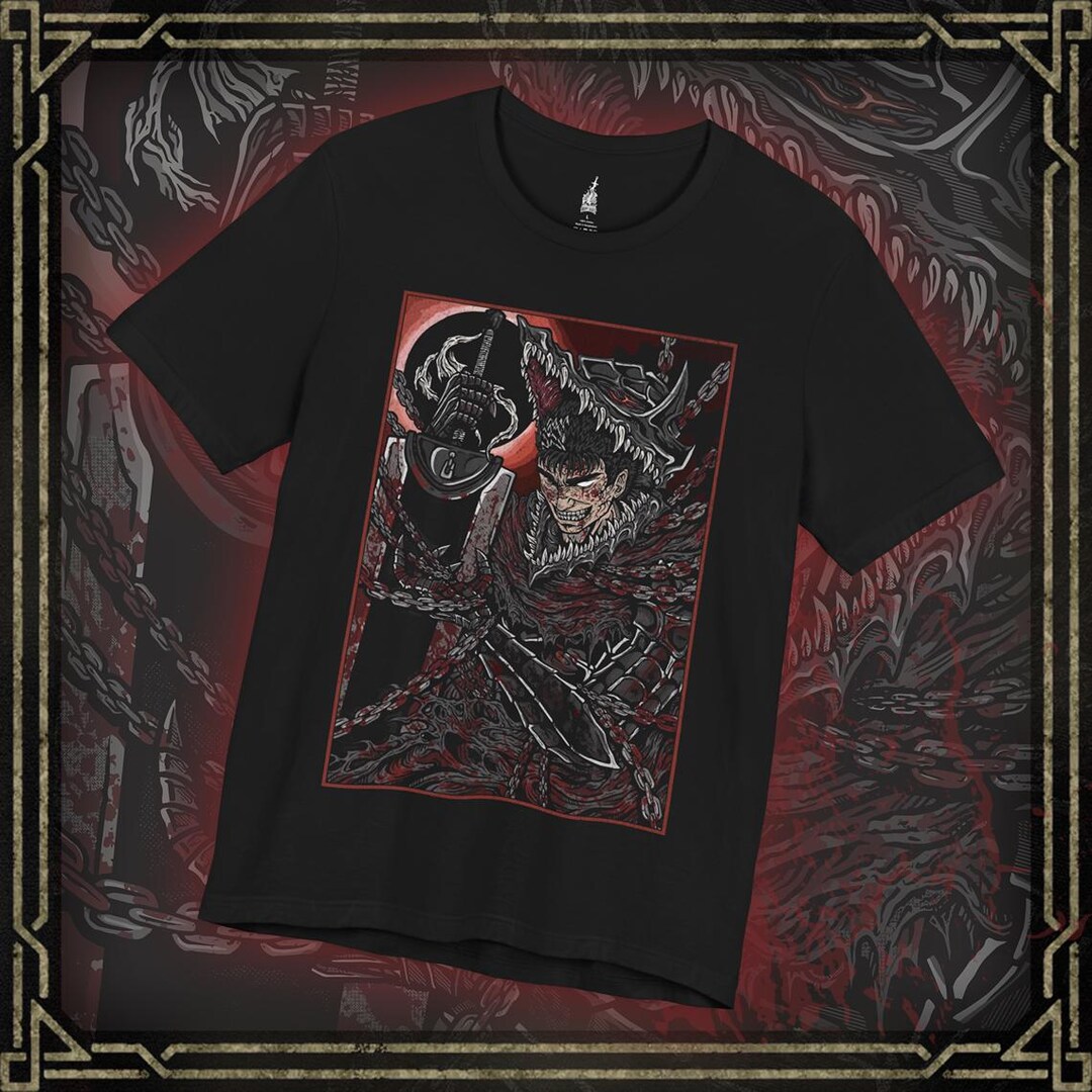Drippy Souls Berserker Guts Rage Grim T-shirt - Etsy