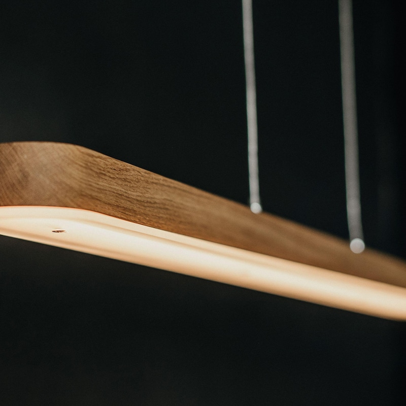 Wood Light Fixture - Etsy