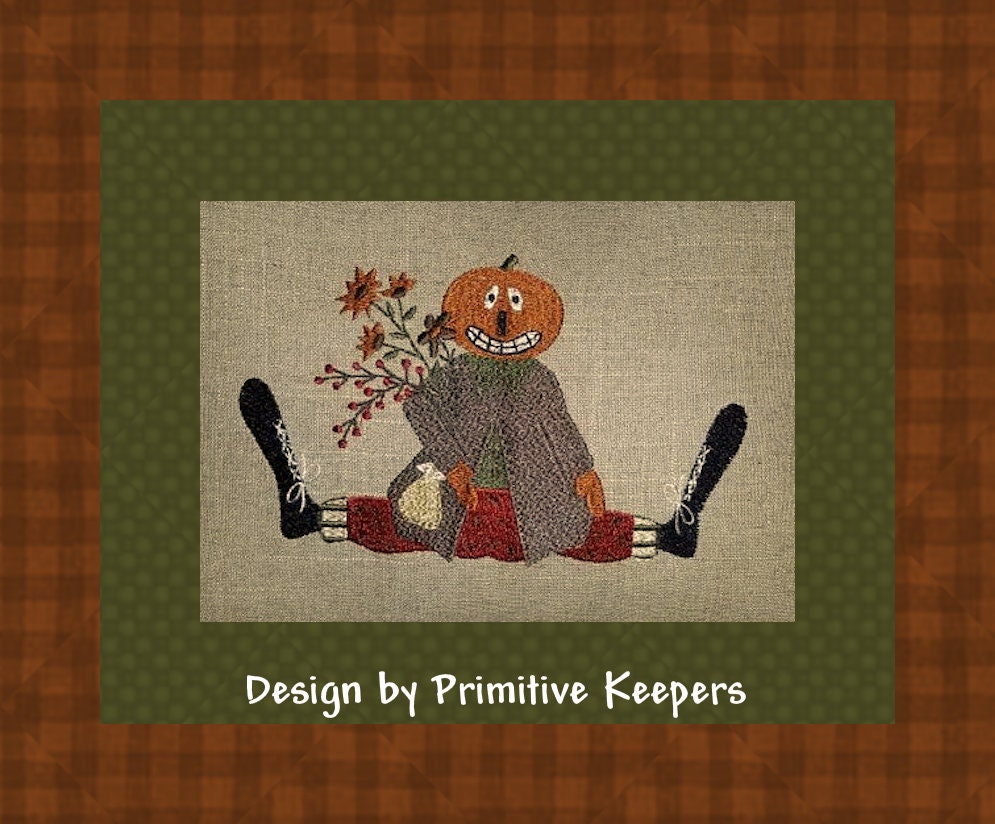 Primitive Machine Embroidery Design-JackVersion15 x | Etsy