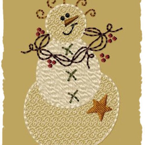 Primitive Machine Embroidery Design-fall Samplerversion - Etsy