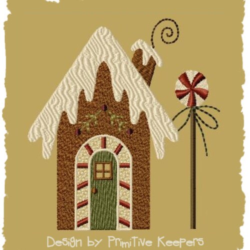 Primitive Machine Embroidery Design-jackversion 25 X - Etsy