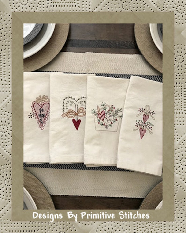 Primitive Machine Embroidery Design-willow Spring Ornie - Etsy