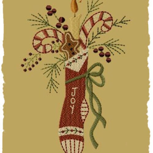 Primitive Machine Embroidery Design-fall Samplerversion - Etsy