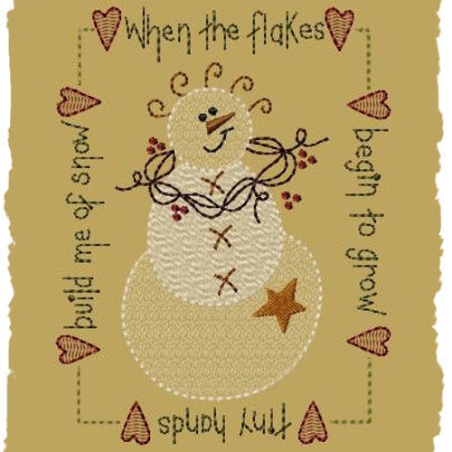 Primitive Machine Embroidery Design-fall Samplerversion - Etsy