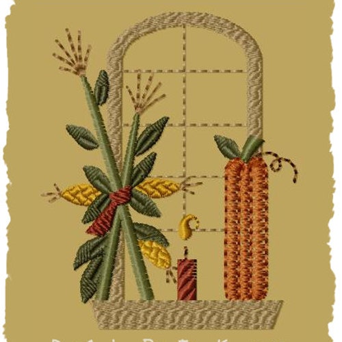 Primitive Machine Embroidery Design-joy Stocking Version - Etsy