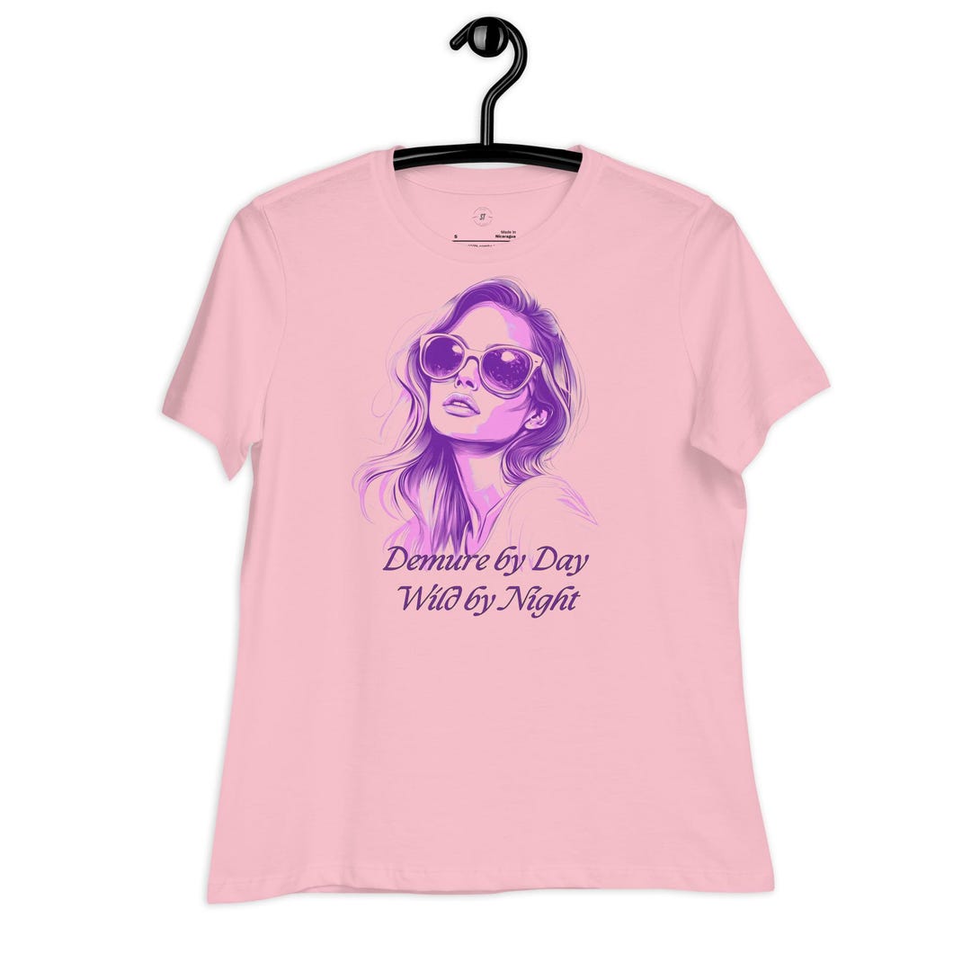 Demure by Day, Wild by Night, T-shirt, Trending Influencer, Unisex ...