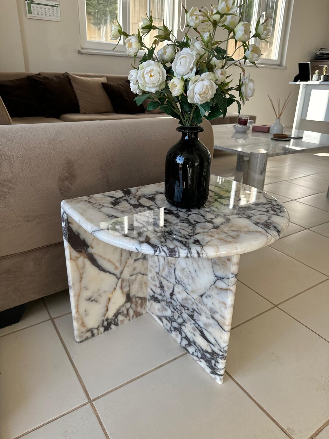 Marble Coffee Table - Etsy