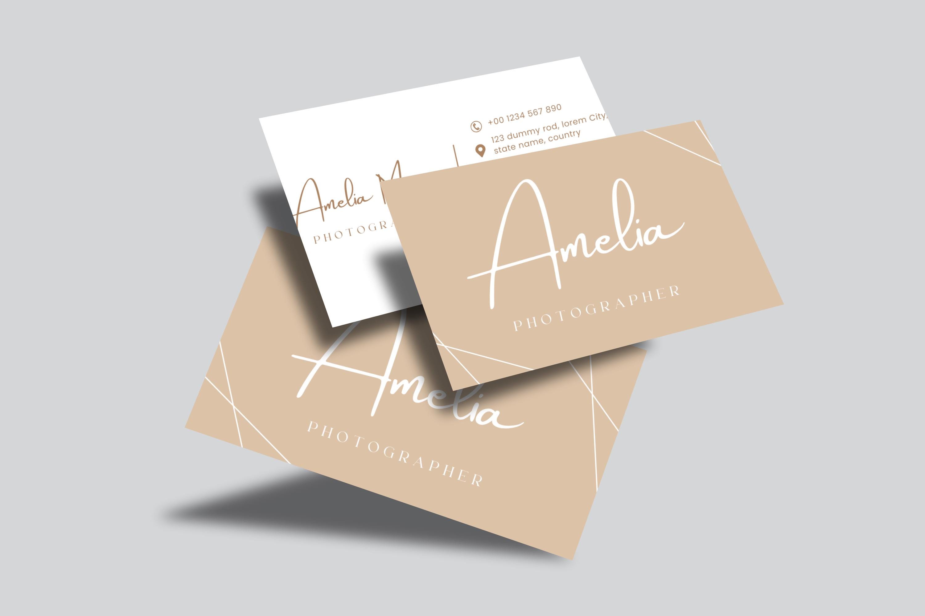 Editable Business Card Template | Professional & Modern Design ...