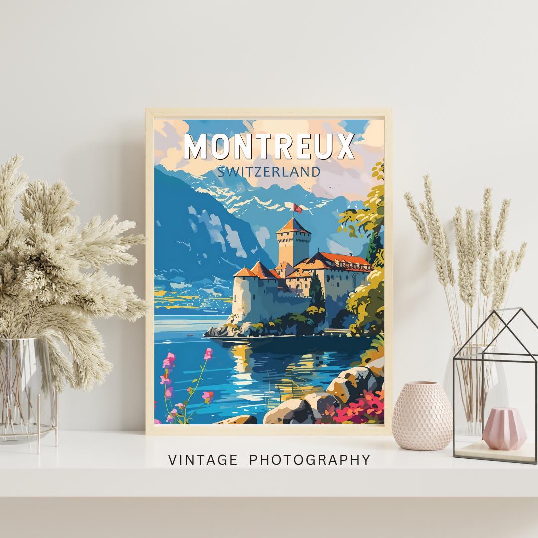 Vintage Travel Poster Bundle | 10 Retro Destination Prints | Printable ...