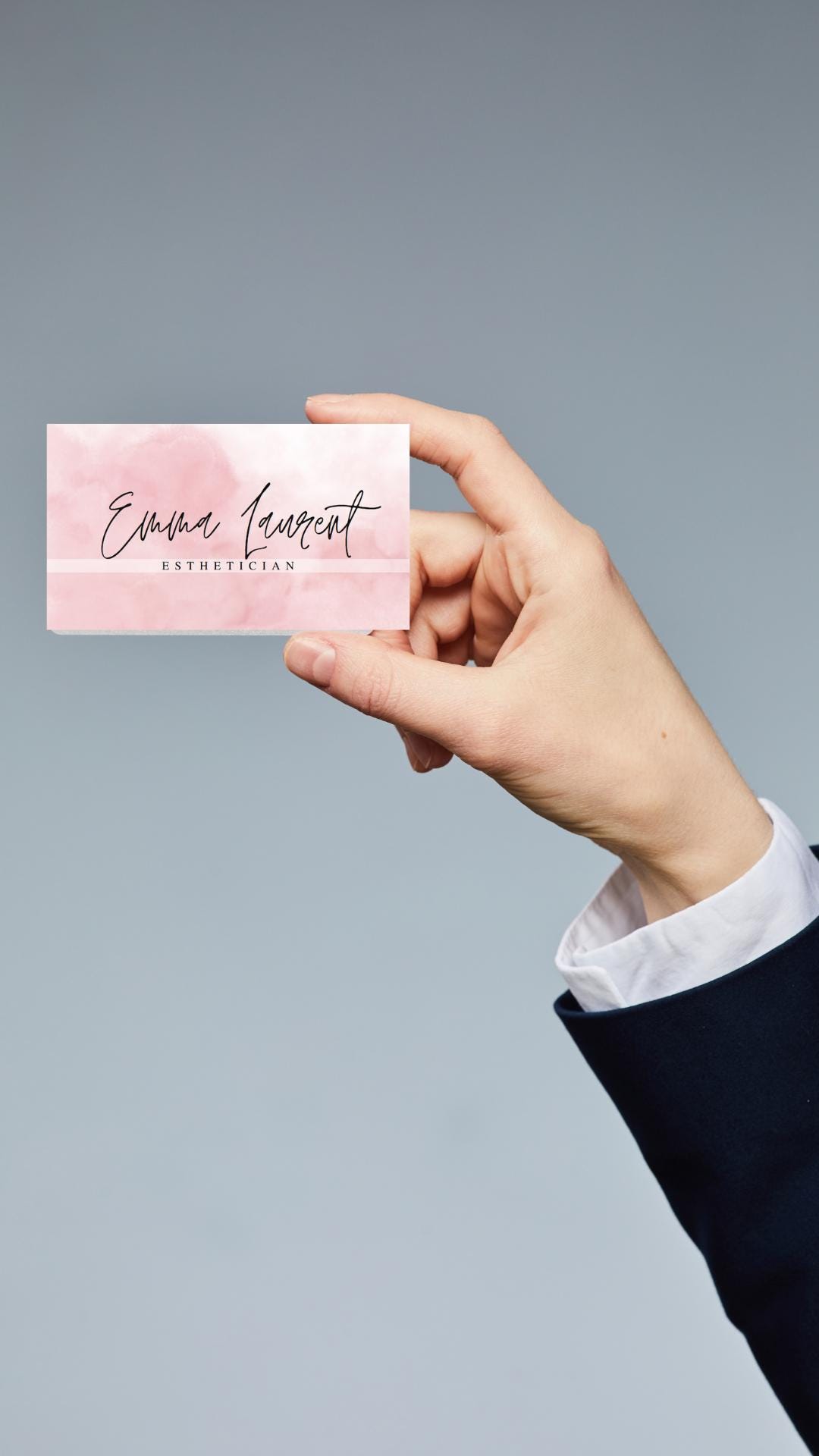 Professional Editable Business Card Template – Elegant Canva Design for ...