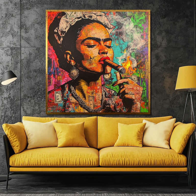 Frida Paintings Art - Etsy UK