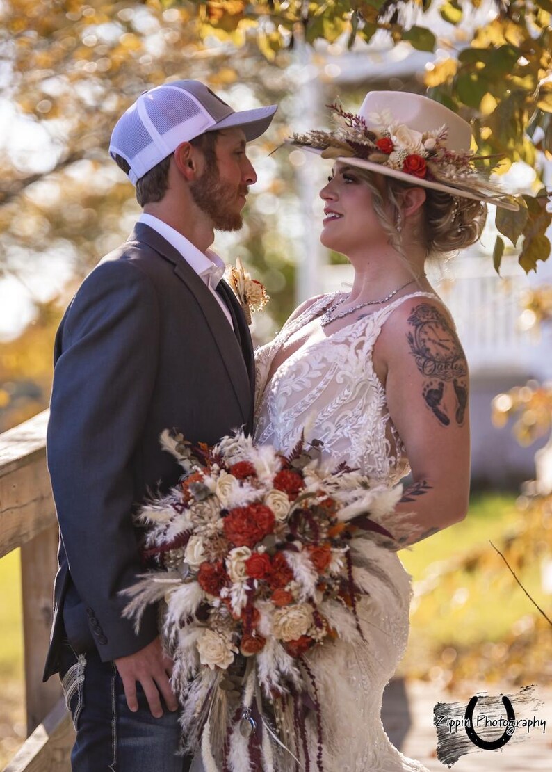 Custom Boho Wedding Hat - Etsy