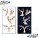 Reindeer Christmas Savings Challenge Bundle, A6 3x6 Printable PDF - Etsy