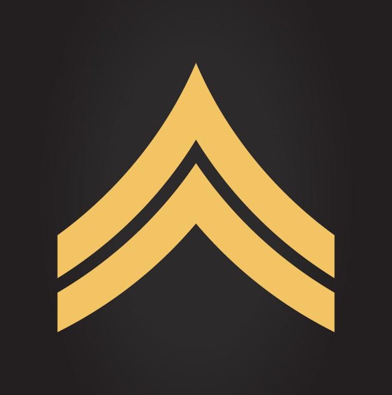 Army Enlisted Ranks | 48 File Set | Svg, Webp, Png, Jpg| High-quality ...