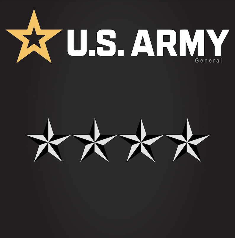 US Army Officer Ranks Insignia | Military (svg, Png, Jpg, Webp ...