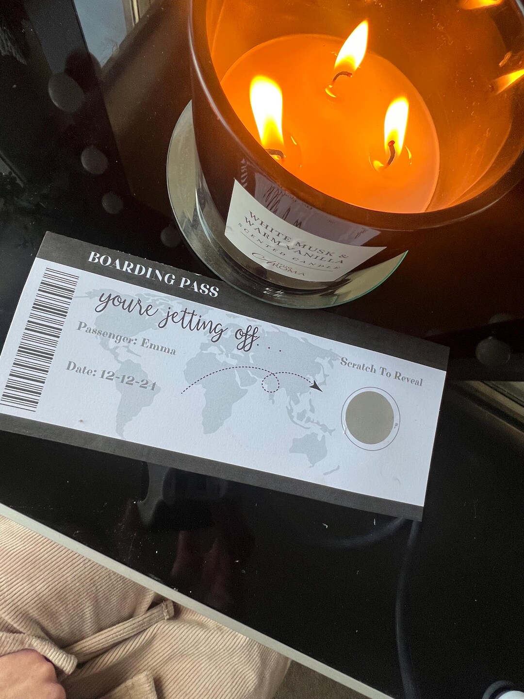 Scratch to Reveal Gift Scratch Card Personalise Gift/ Reward, Your ...