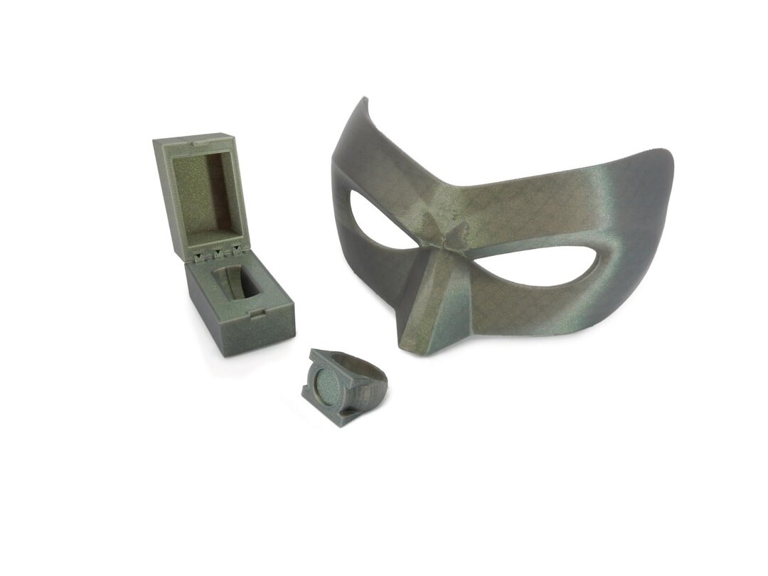 Green Lantern Ring Kyle Rayner Style - Etsy