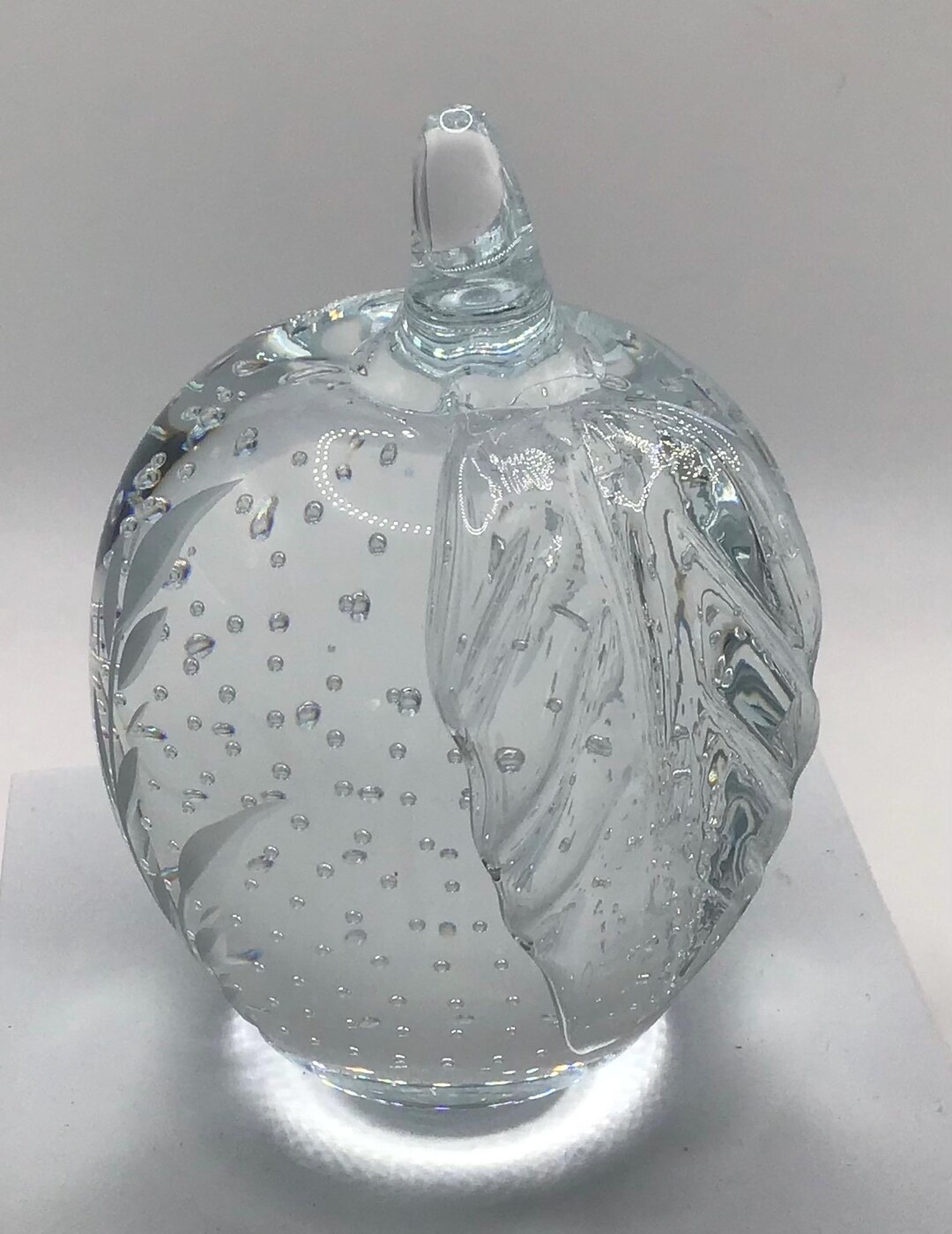 Gibson Paperweight - Apple Shaped - Etsy