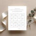 Wedding Find Someone Who Game Printable – Fun Guest Icebreaker for ...