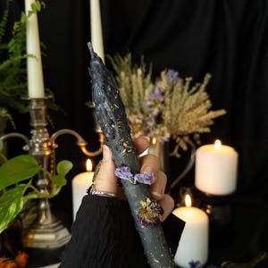 Hecate Protection Ritual Soy Wax Candle Set | Herbal Spell Candles ...