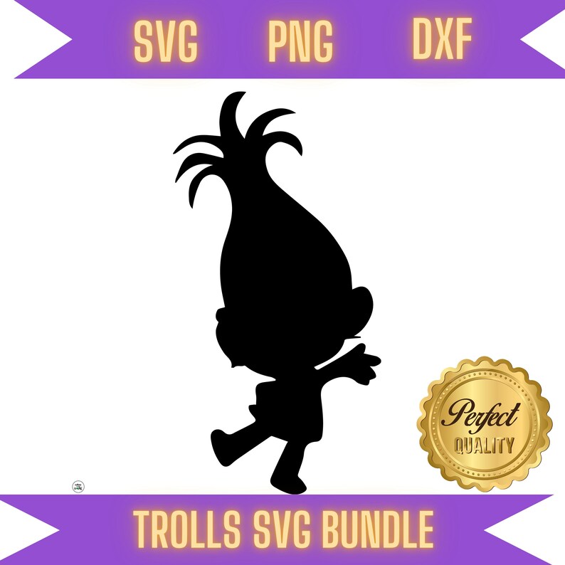 Trolls Svg, Troll Svg, Trolls Silhouette, Troll Doll, Troll Hair Branch ...