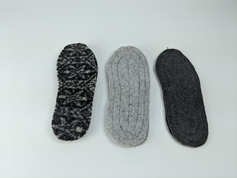 Wool Insoles Wool Boot Liners Shoe Inserts Foot Warmers Winter Shoe ...