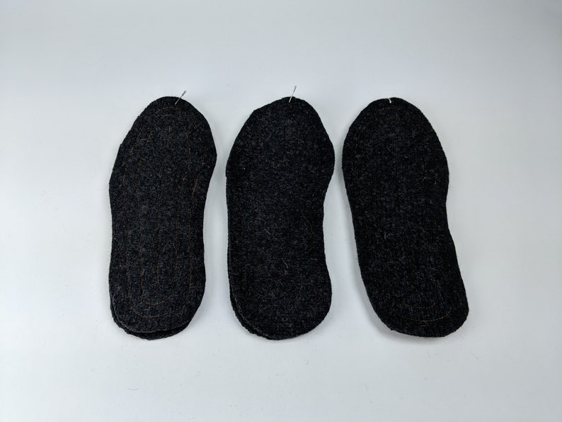 Wool Insoles Wool Boot Liners Shoe Inserts Foot Warmers Winter Shoe ...